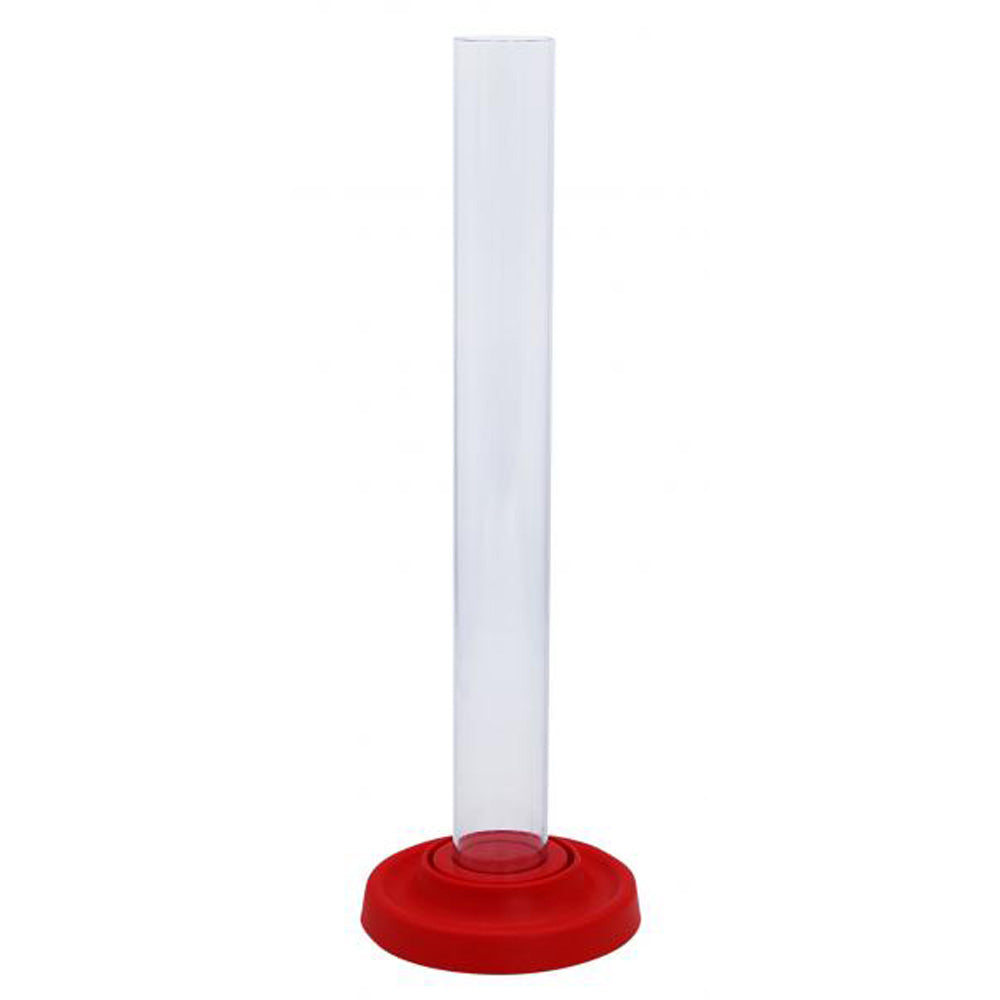 Plastic Trial Jar, Red Base – Bevieshop-NZ